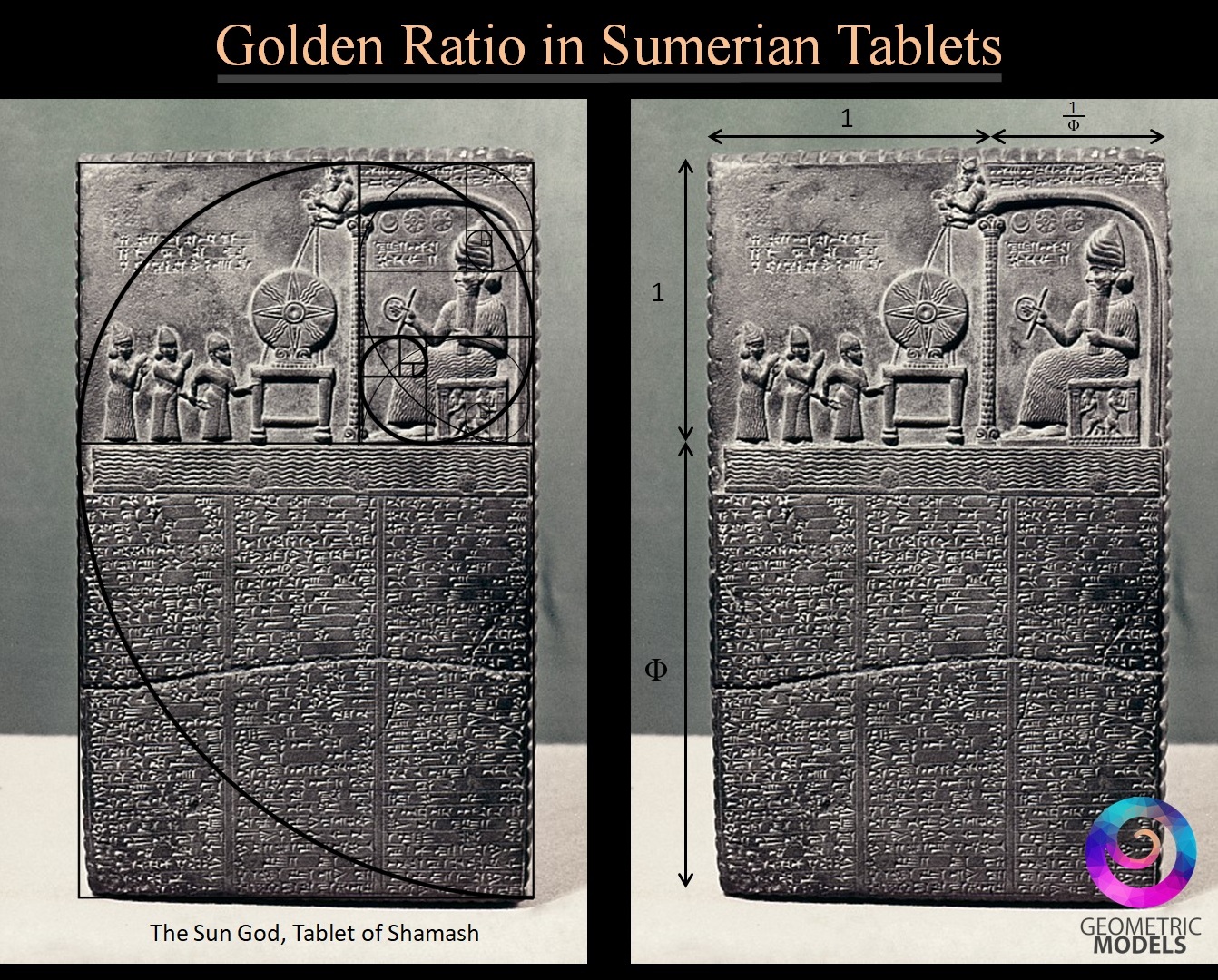 tablet of Shamash – golden ratio 01