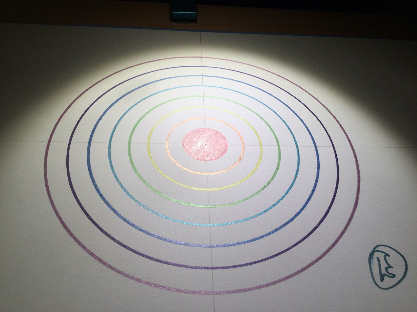 sacred geometry drawing with golden ratio 33